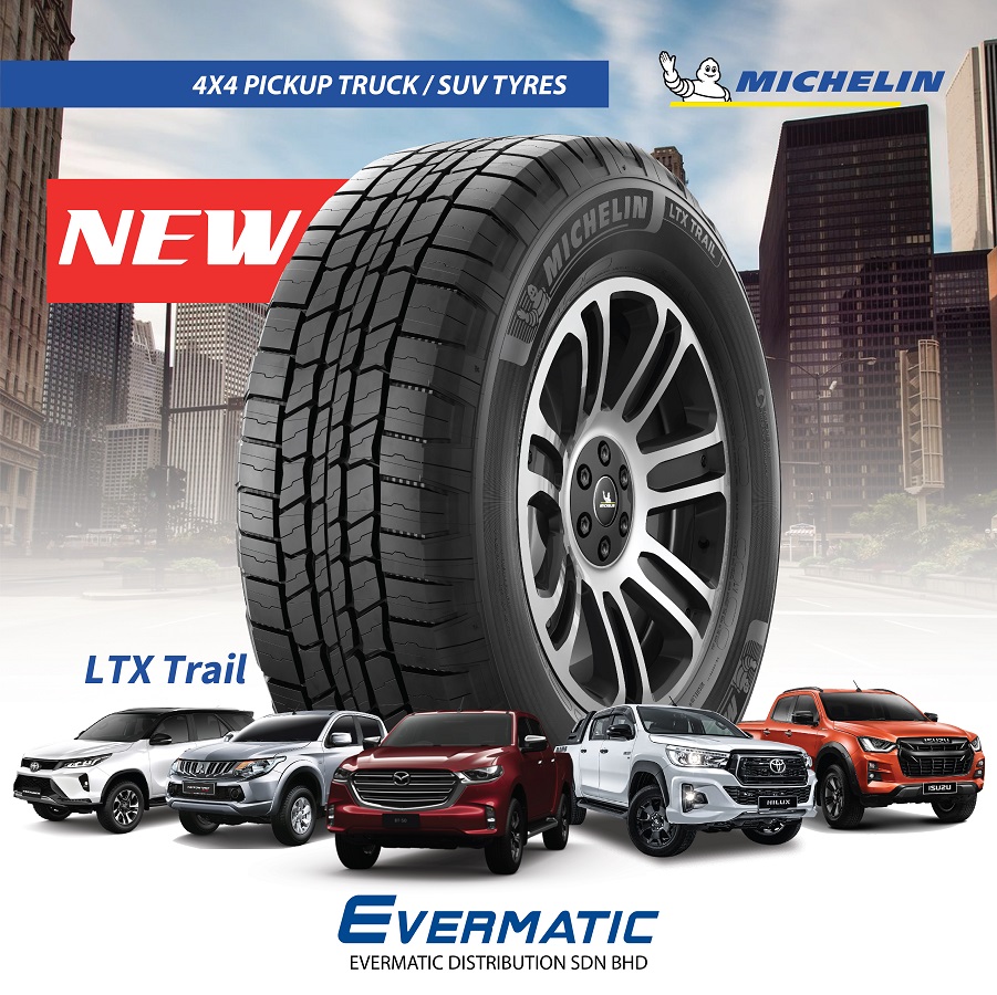 Michelin LTX Trail 4x4/SUV Tyre in Sabah, Malaysia|EVERMATIC